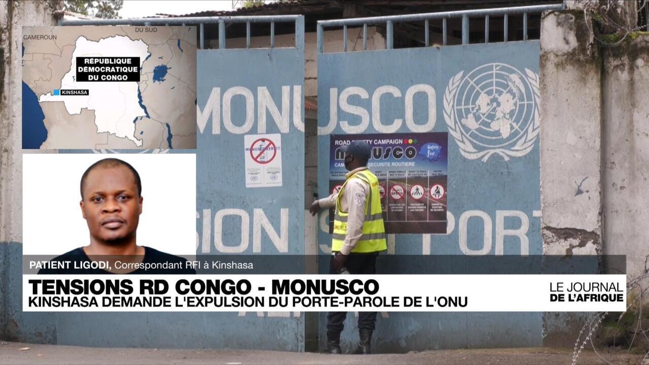 La RDC demande l'expulsion du porte-parole de la mission de l'ONU - Journal de l'Afrique